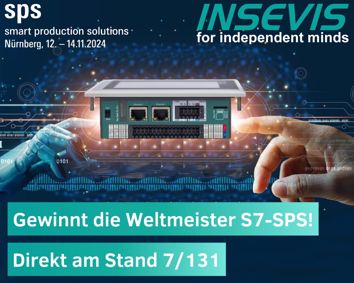 Gewinnspiel SPS-2024 - INSEVIS Vertriebs GmbH